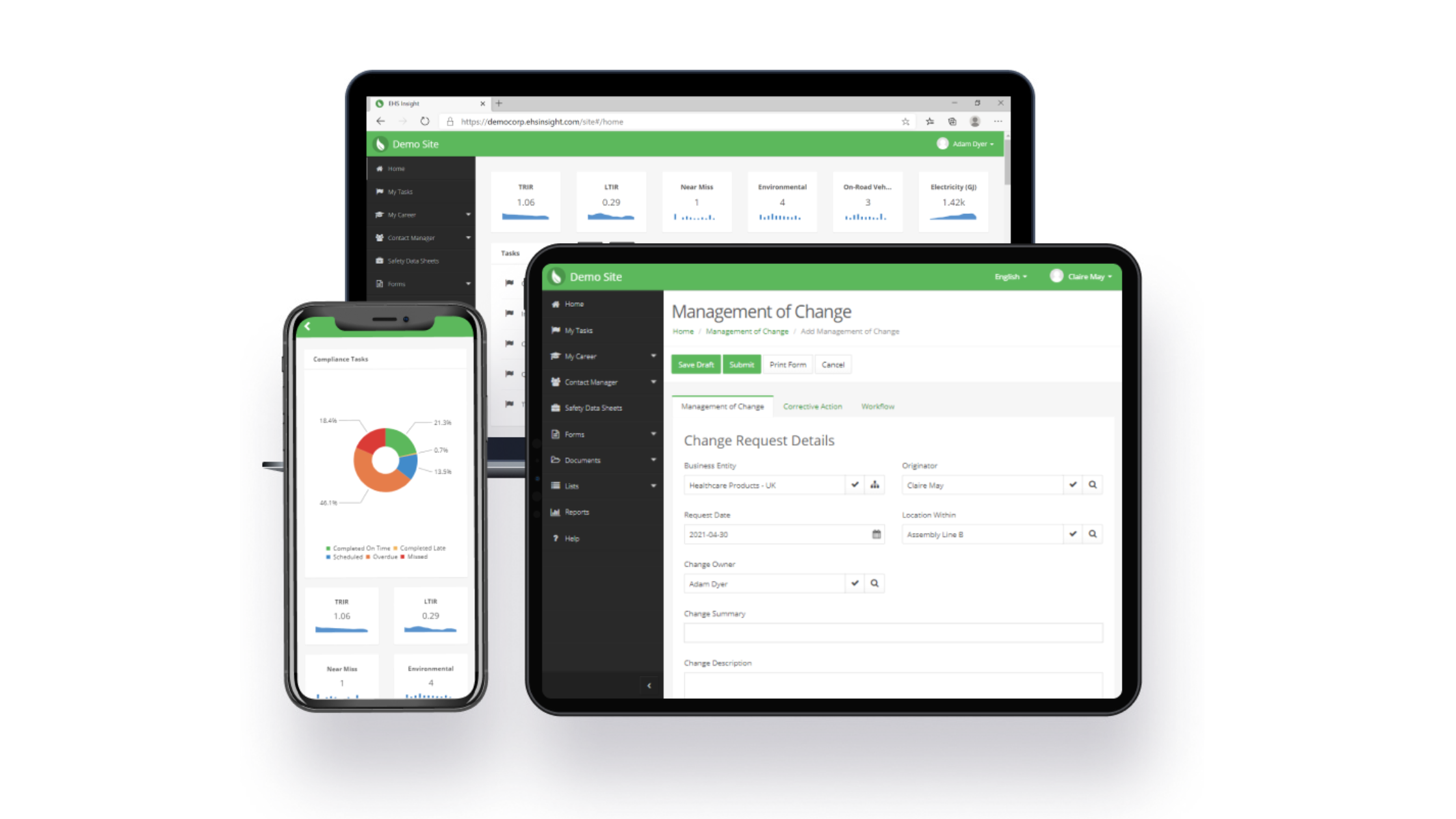 Mobile Environmental Health and Safety App | EHS Insight